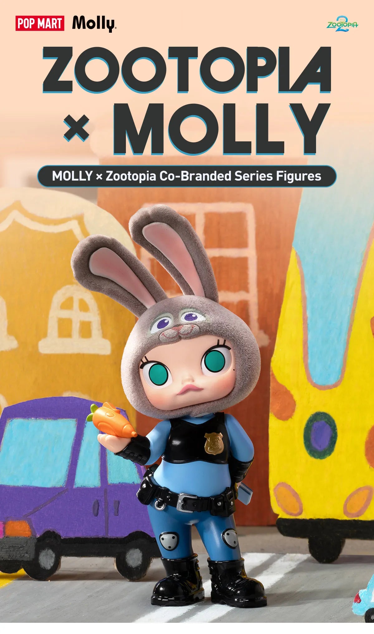 MOLLY × Zootopia Co-branded Series Blind Box – JISFUN